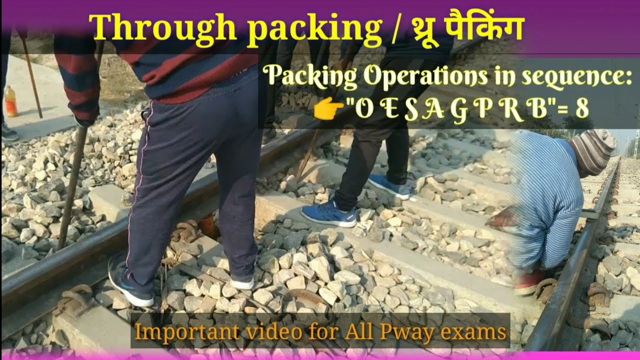 Through packing in Railway| Th packing sequence - YouTube
