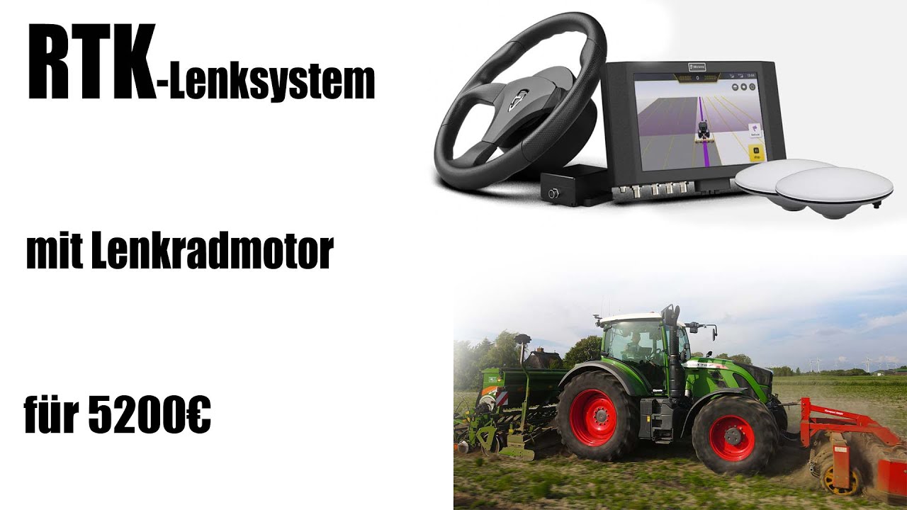 RTK-Lenksystem für 5200€ - Das kann es! I FJDynamics - YouTube