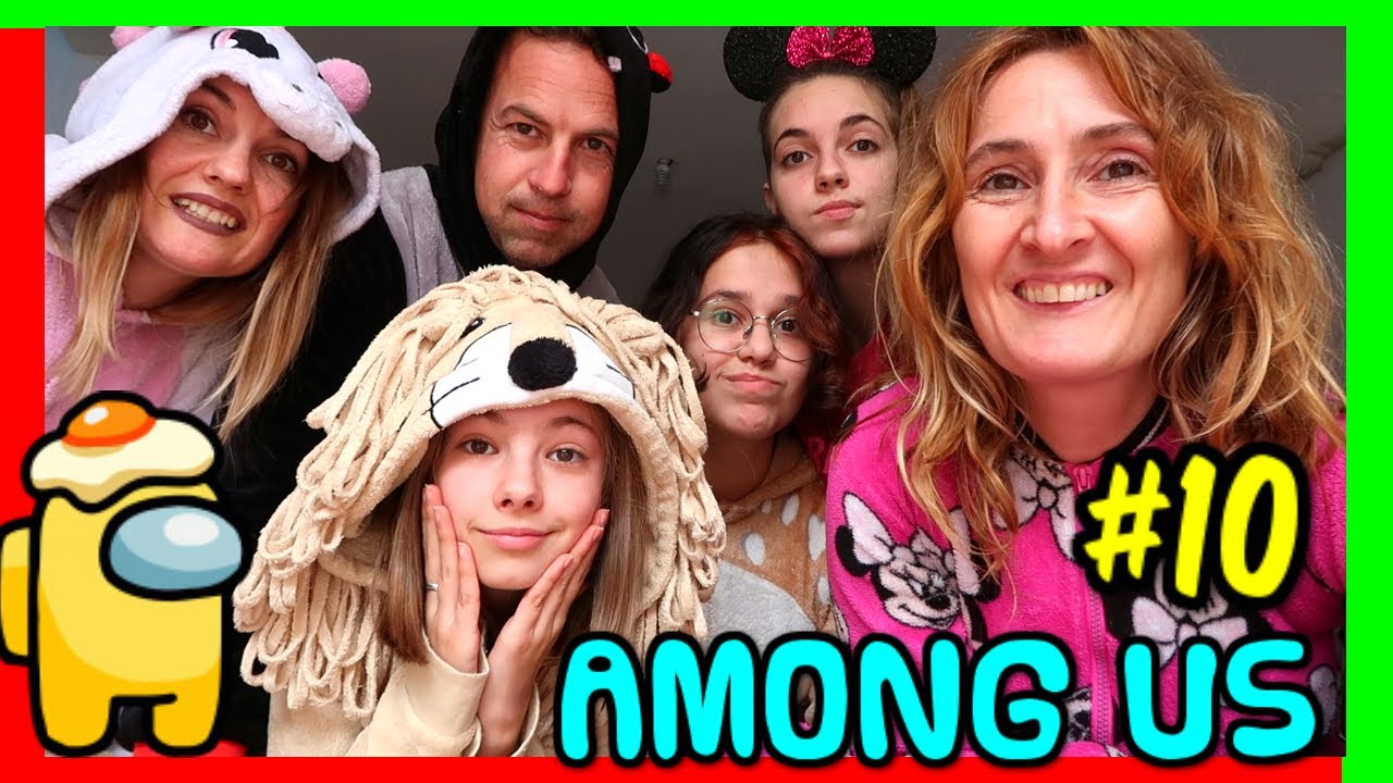 AMONG US en la VIDA REAL #10 ¿QUIEN es el IMPOSTOR? Jugamos a Among Us ...