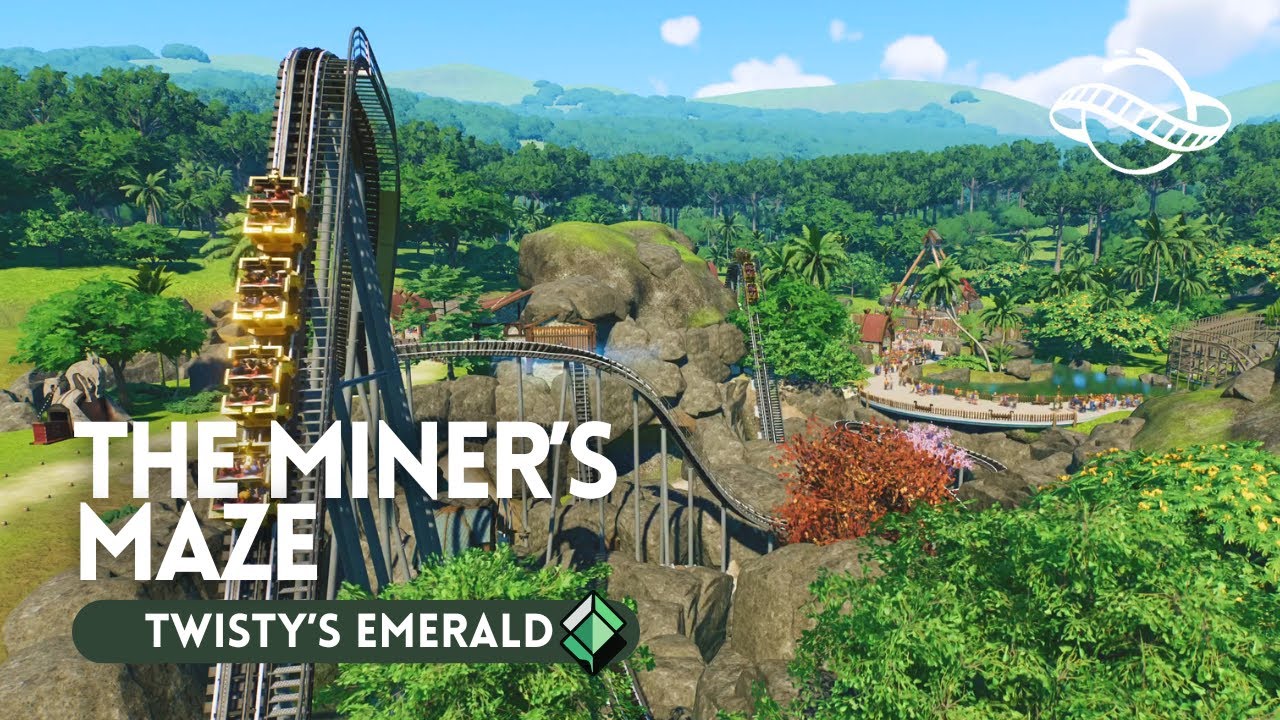 The Miner's Maze | Speed Build | Planet Coaster 2 - YouTube