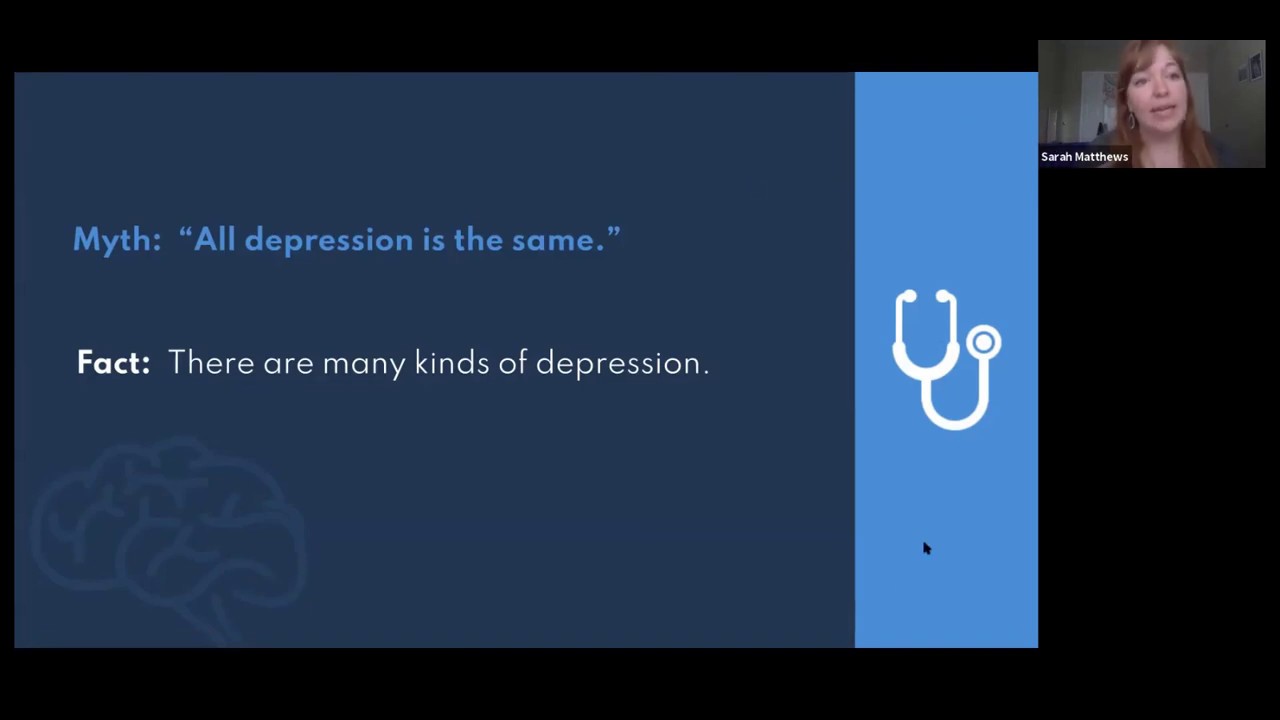 Depression Myths and Facts for Adults - YouTube