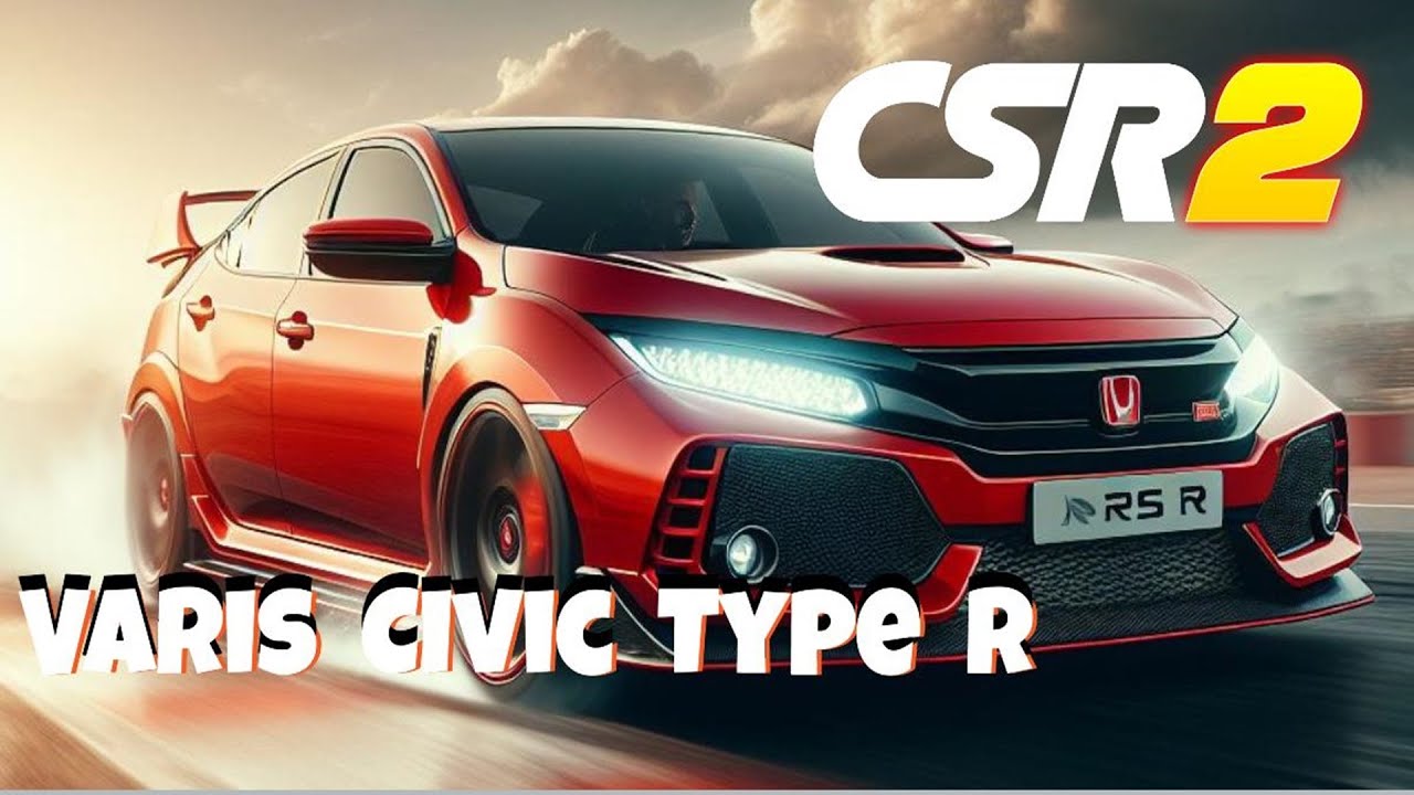 CSR2 Varis Civic Type R | Tune & Shift Pattern 1/4 and Half mile - YouTube