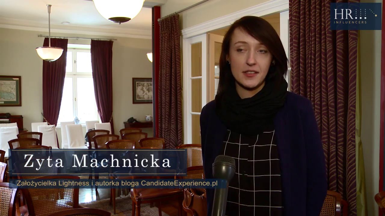 Media o HR Influencers - Zyta Machnicka, CandidateExperience.pl - YouTube