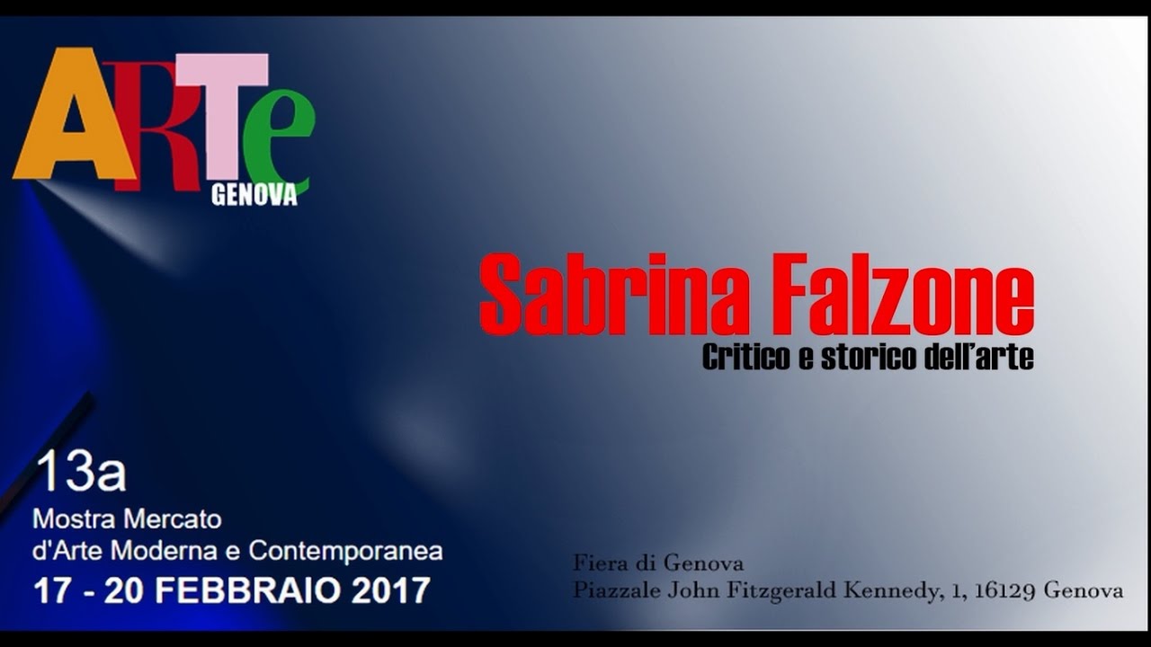 Arte Genova, Febbraio 2017 - Studio Sabrina Falzone - YouTube