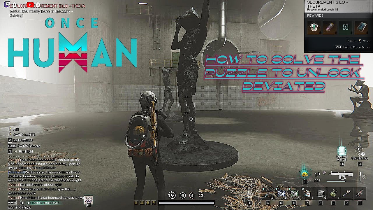 Once Human - Solving The Puzzle On Silo Theta - YouTube