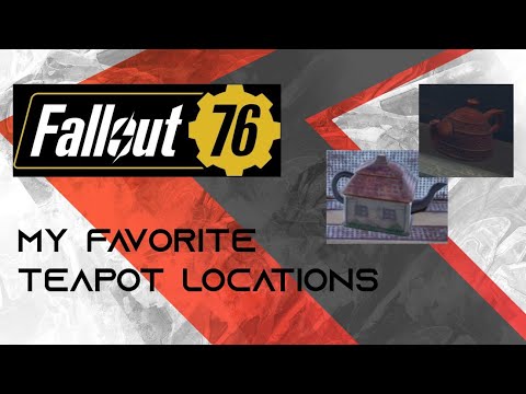 Fallout 76 Teapot locations - YouTube