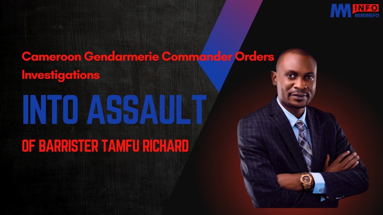 The Cameroon government reacts to the Barrister Tamfu saga - YouTube