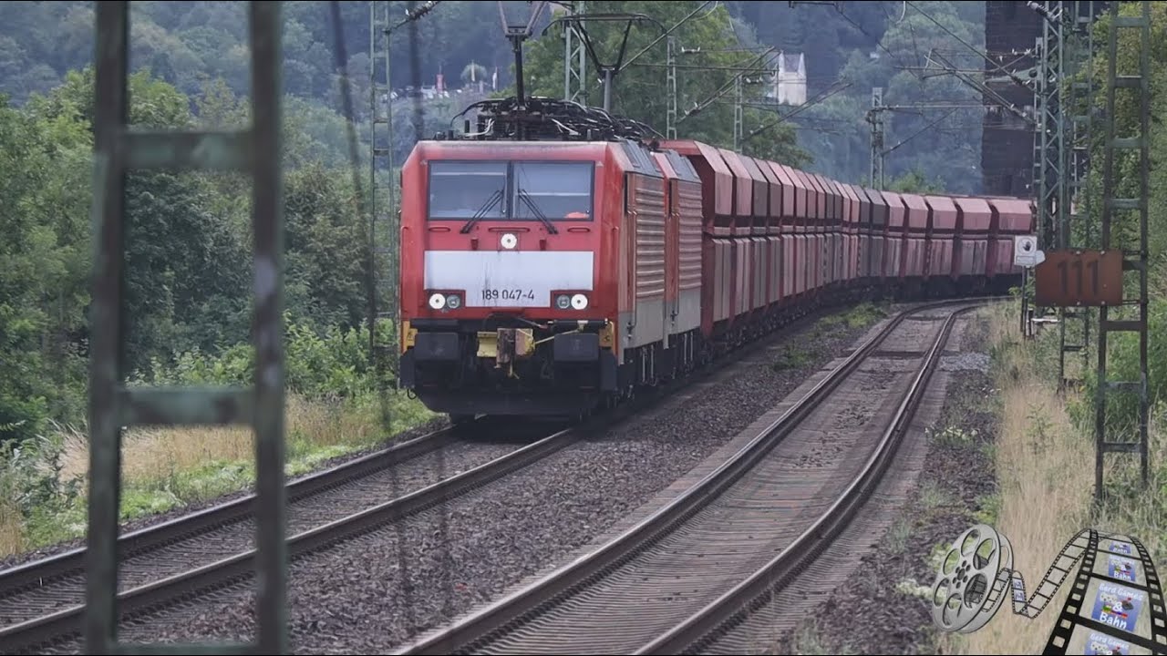 Trainspotting #141 Short - Doppeltraktion BR189 047-4 und BR189 ??? mit ...