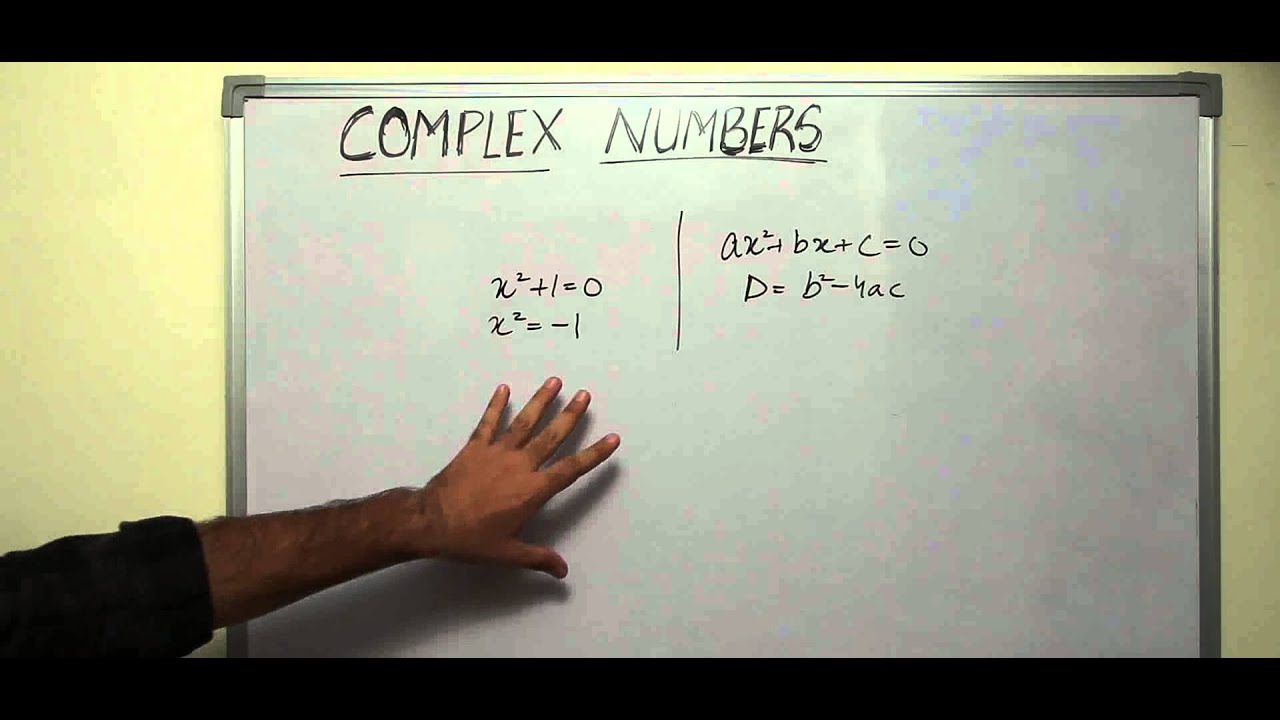 Why Do We Need Complex Numbers - YouTube