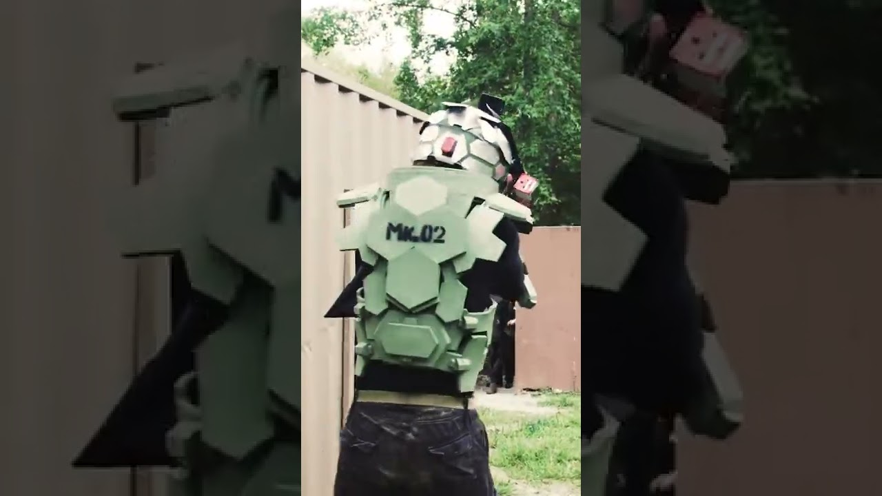 OVERPOWERED 7ft Airsoft JUGGERNAUT - YouTube