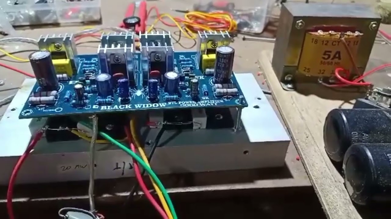 Review KIT DRIVER BTL POWER TARANTULA 5000WATT GLERR - YouTube