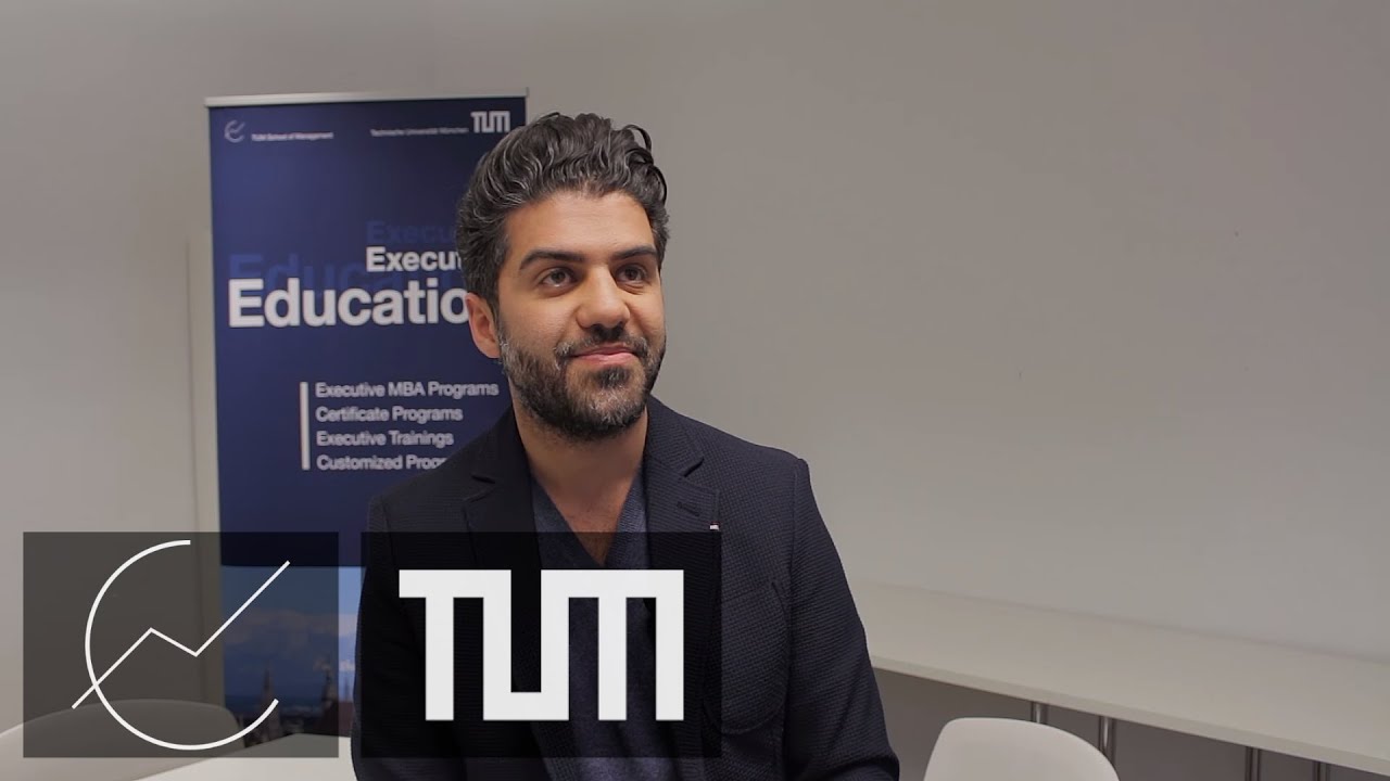Dr. Keywan Taghetchian about the Executive MBA at TUM - YouTube