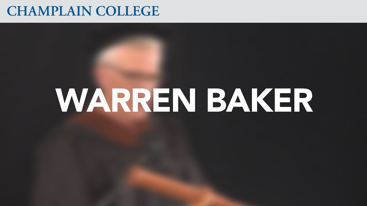 Convocation 2016: Warren Baker | Champlain College - YouTube