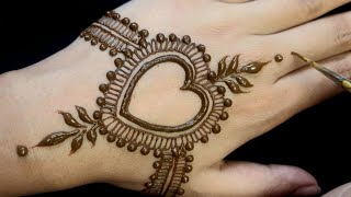 Very Easy Back Hand Mehndi Designs Simple Mehndi Designs Mehandi ...