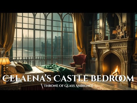 Celaena’s Bedroom in the Glass Castle | Cozy Fantasy Ambience | Throne of Glass Ambience
