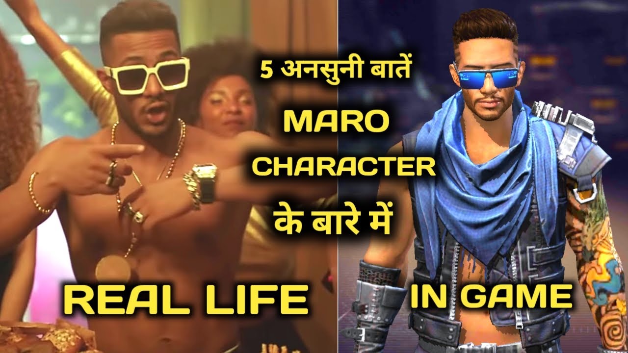 TOP 5 SHOCKING 😱😱 FACT ABOUT MARO CHARACTER | NEW MARO CHARACTER FREE ...