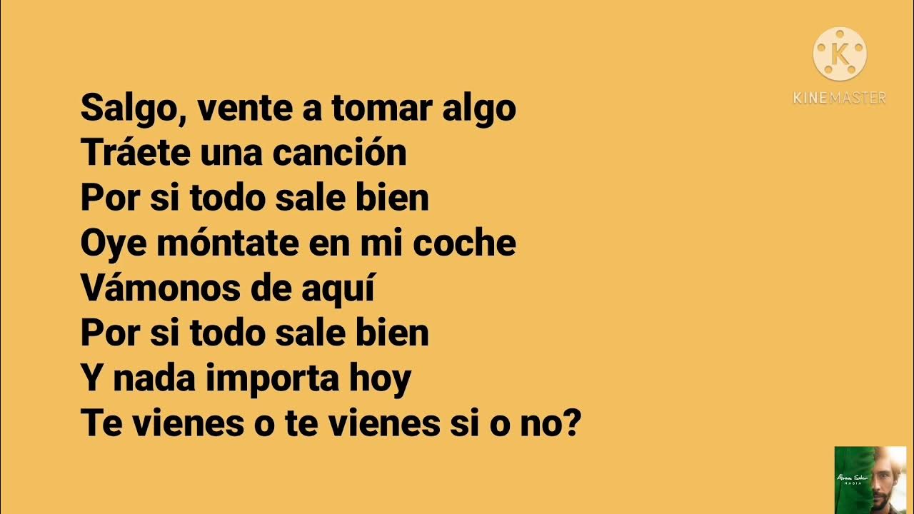 Magia - Álvaro Soler (Video Lyrics / Letra) - YouTube