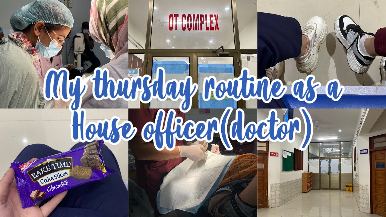 My thursday routine as a house officer(Doctor)| what i do in ward and ...