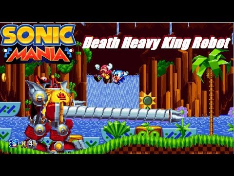 Sonic Mania mods Death Heavy King Robot - YouTube
