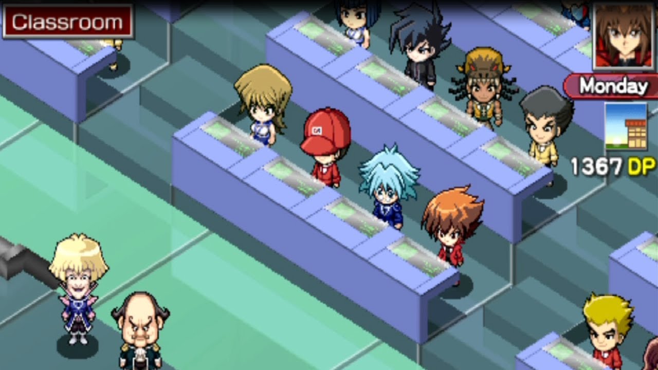 Yu-Gi-Oh! GX Tag Force 3 (PSP) Part 02 - Classroom HD 1080p - YouTube