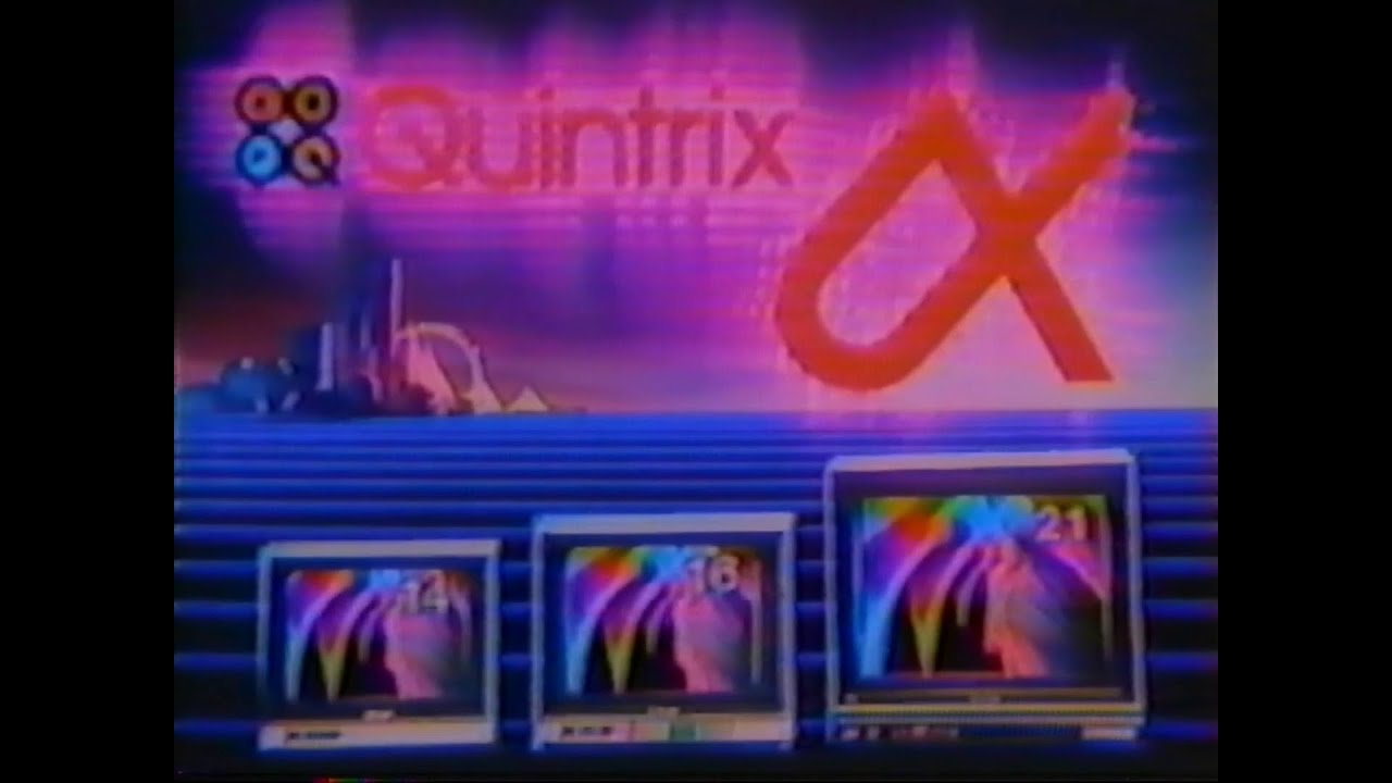 National Quintrix Televisions Commercial (80s) - YouTube