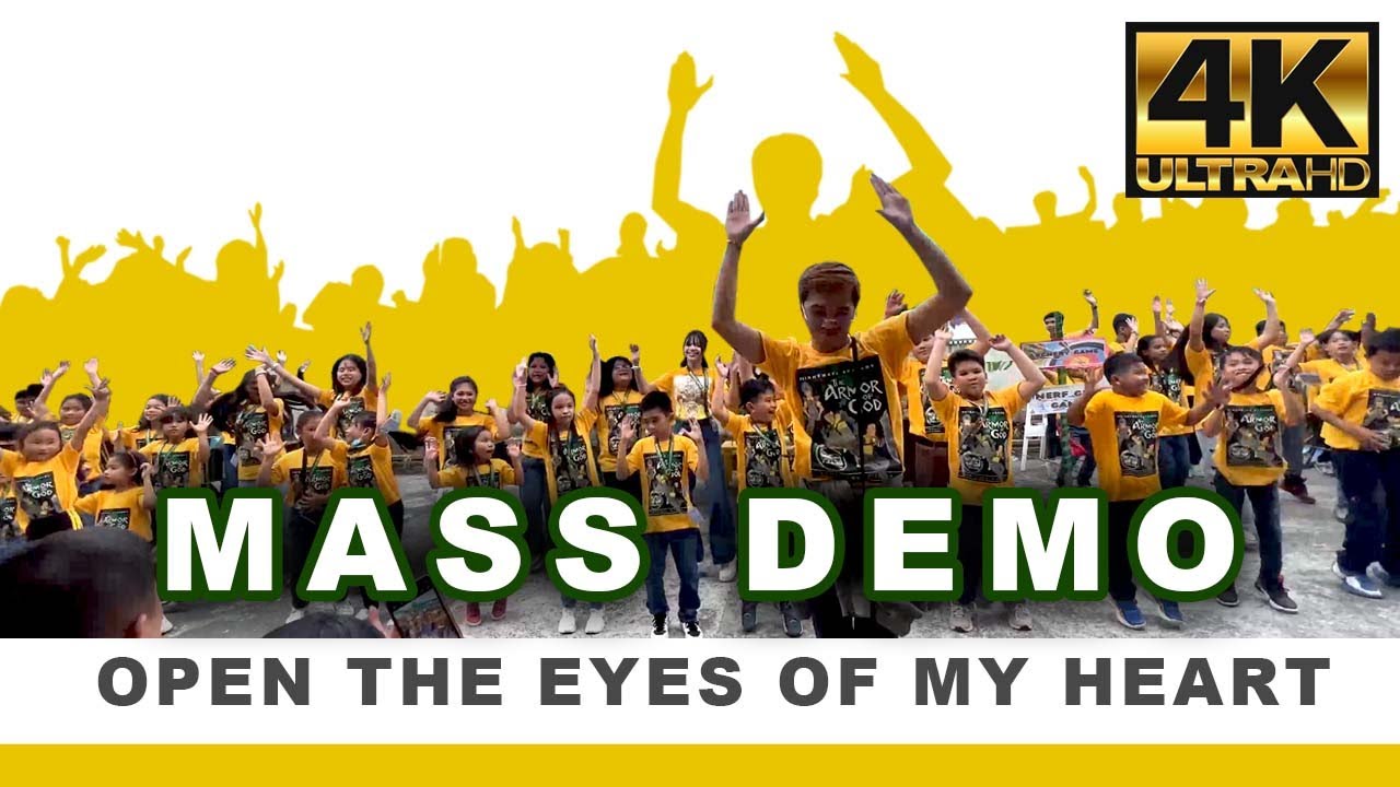 Mass Demo Performance - Open the Eyes of My Heart by Sonicflood - YouTube