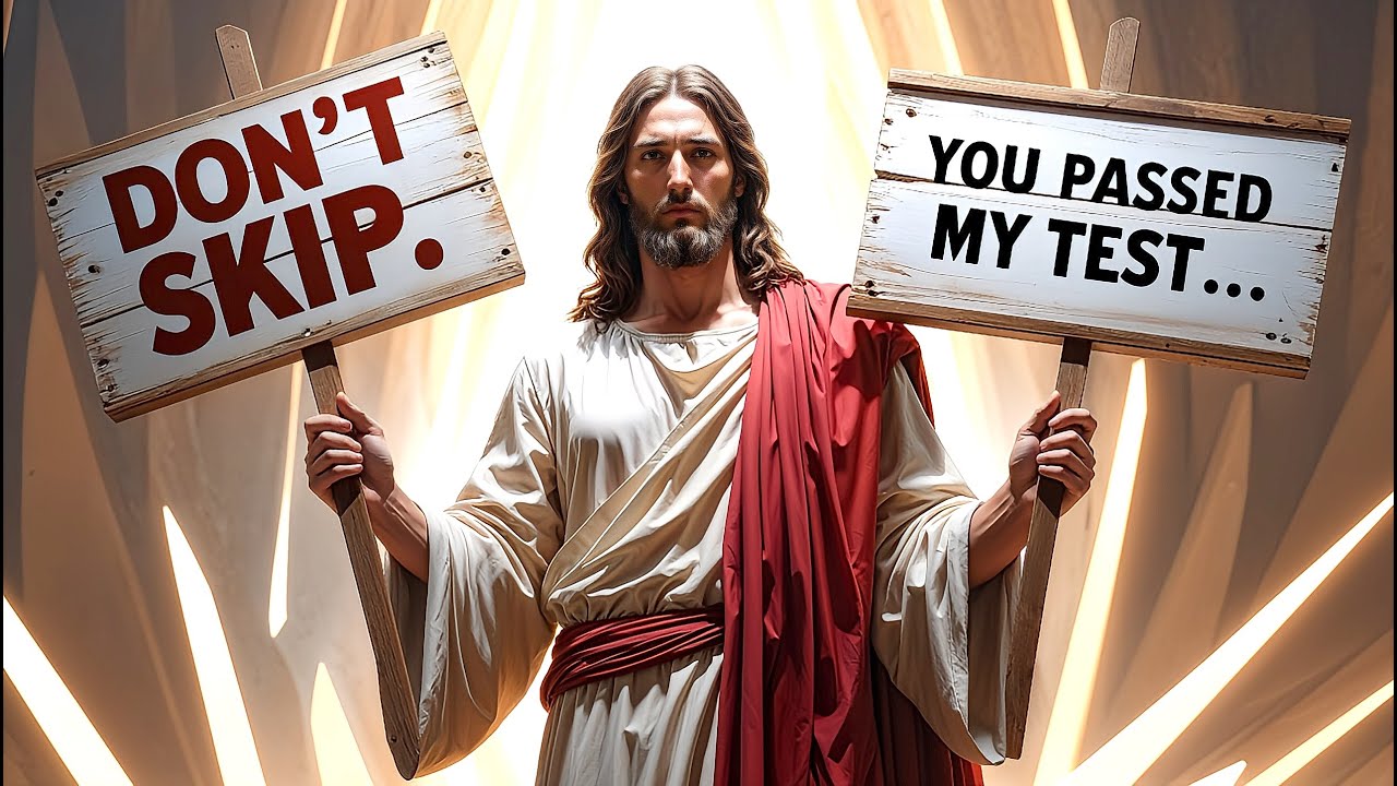 🔴GOD SAYS : YOU PASSED MY EXAM | GOD MESSAGE NOW | GOD MESSAGE | GOD ...