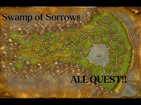Swamp of Sorrows - ALL QUEST!! (World of Warcraft) [Alliance] - YouTube