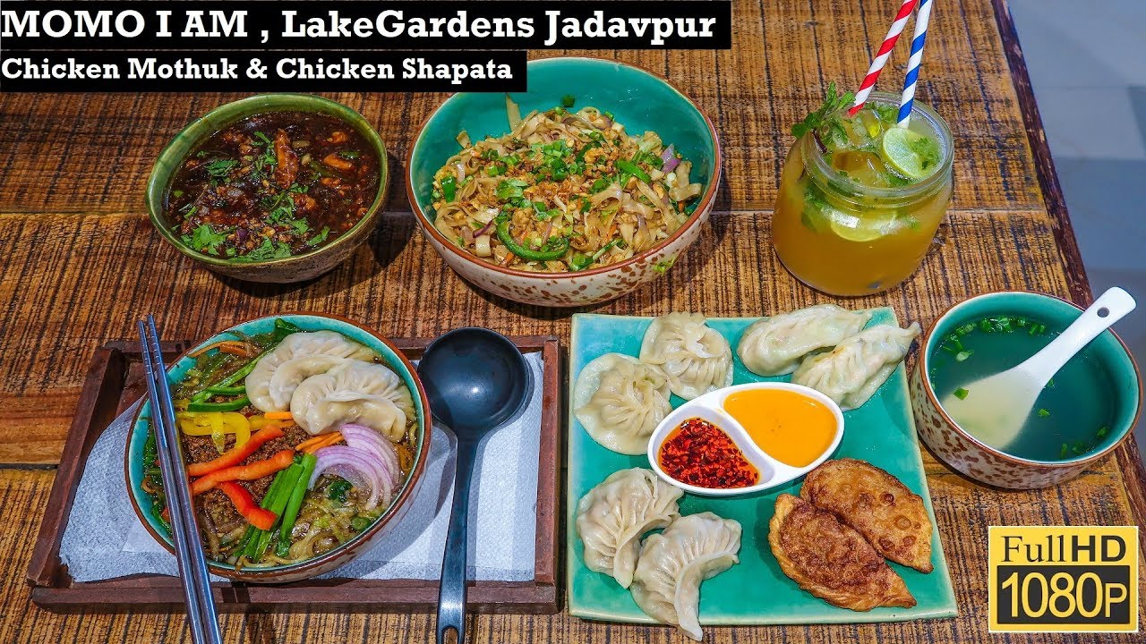 Chicken Mothuk || Chicken Shapta & Flat Noodles at Momo I Am Lake ...