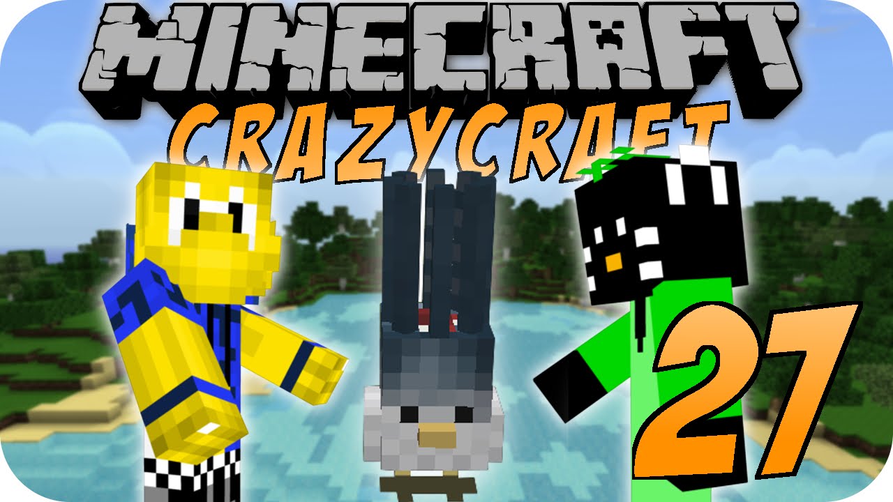 Minecraft CHAOS CRAFT #27 - Squicken Troll - YouTube