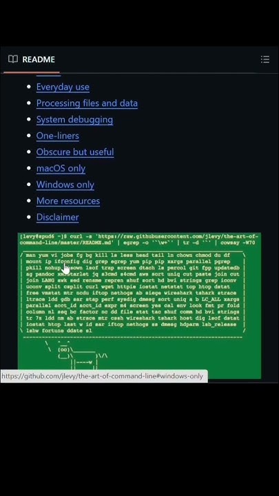 GitHub Repos Part 10 : Use command line projects and system debugging - YouTube