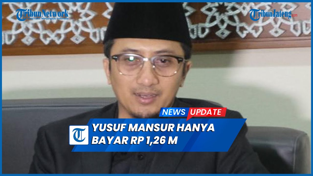 Yusuf Mansur Lolos Bayar Gugatan Rp 98 7 T Kasus Wanprestasi Youtube