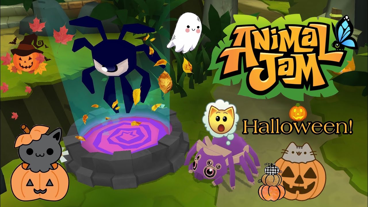 🎃 Animal Jam Halloween update 2021! 🎃 - YouTube