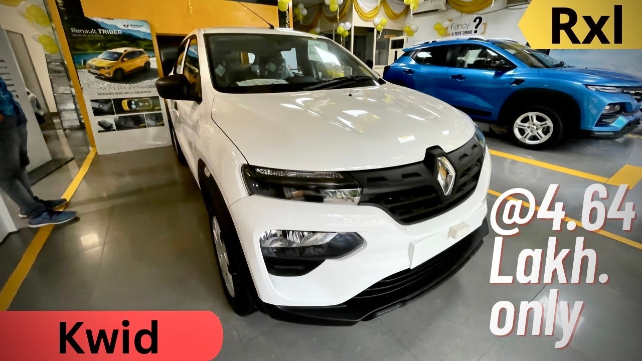 Kwid rxl optional 2022 ₹4.64 lakh.👌 kwid base model 2022 || Four wheel ...