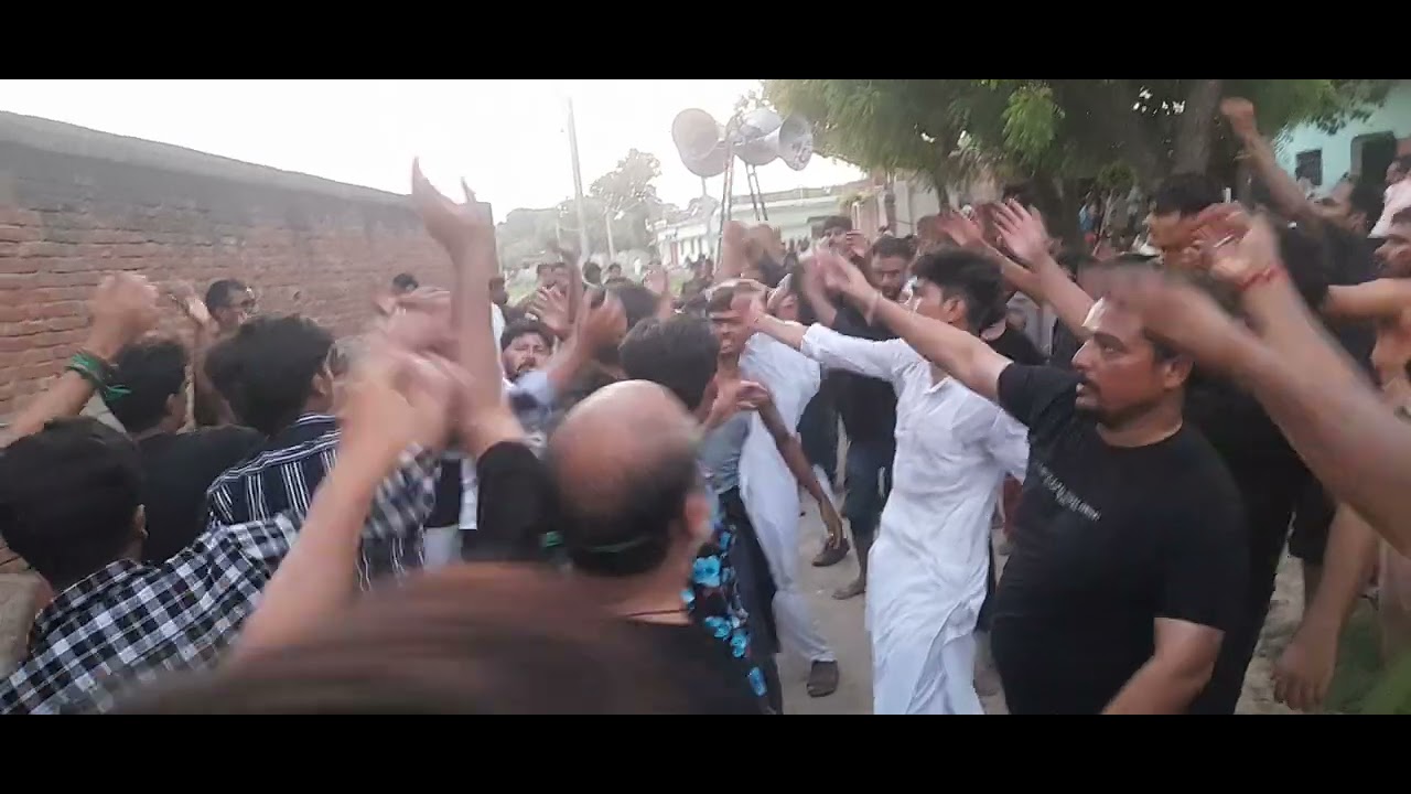 Anjuman e husainiya basgit 10th moharram 2024 - YouTube