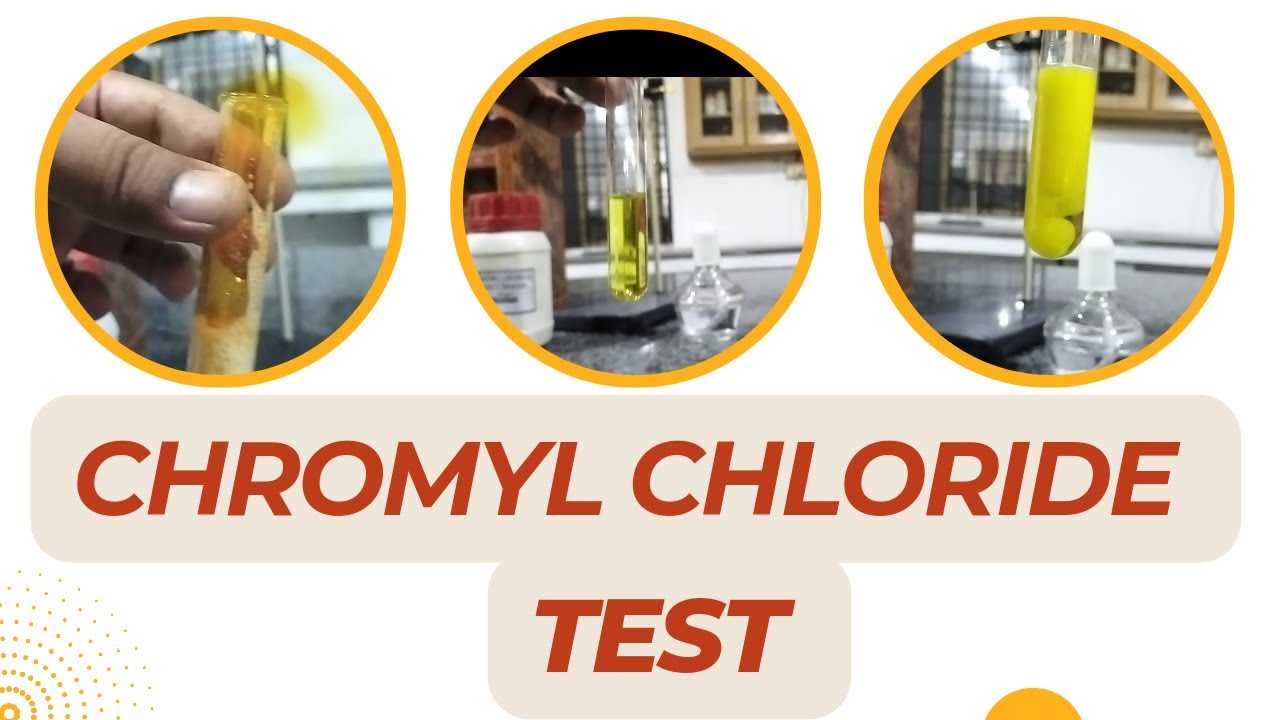Chromyl Chloride Test - YouTube