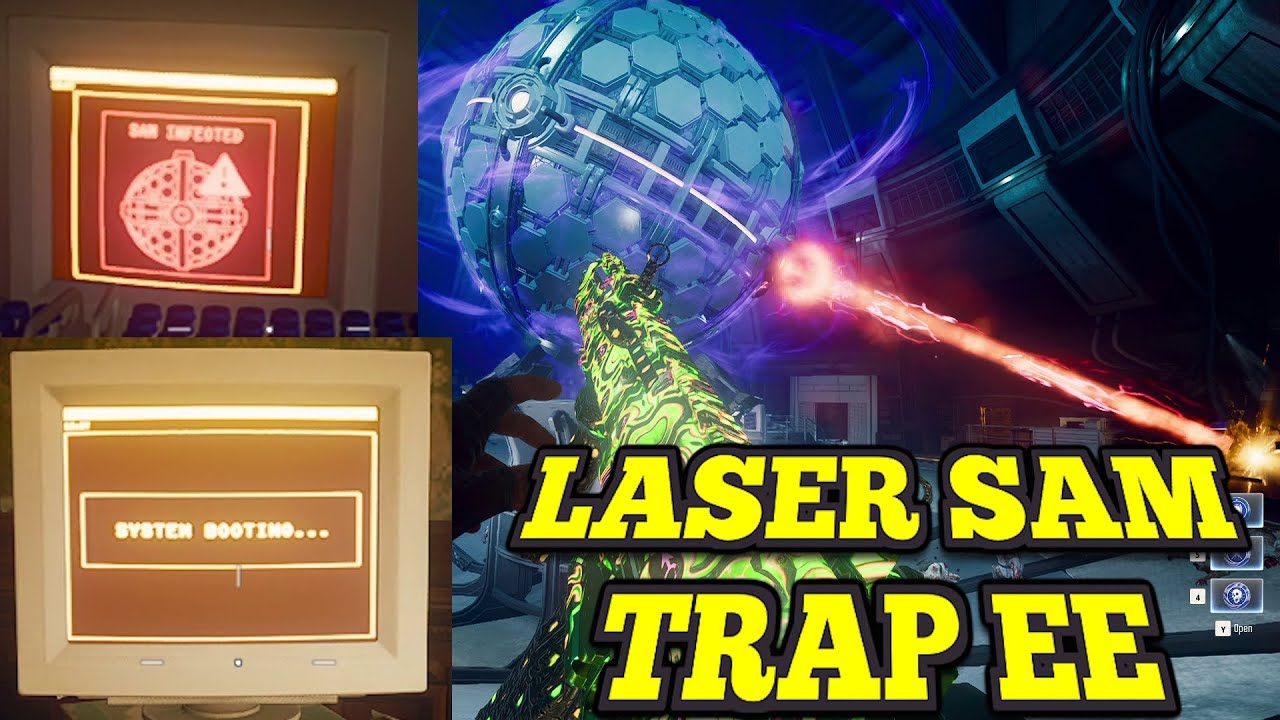 LASER SAM TRAP // SYSTEM BOOTING COMPUTER EE SOLVED // SHATTERED VEIL ...