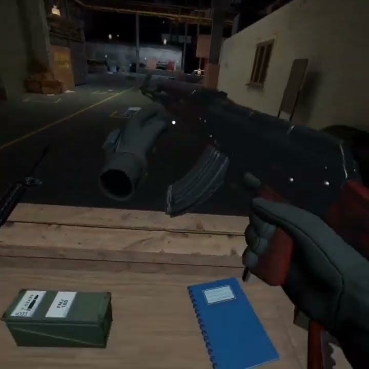Knock Out Reload On The AKM - Into The Radius VR - YouTube