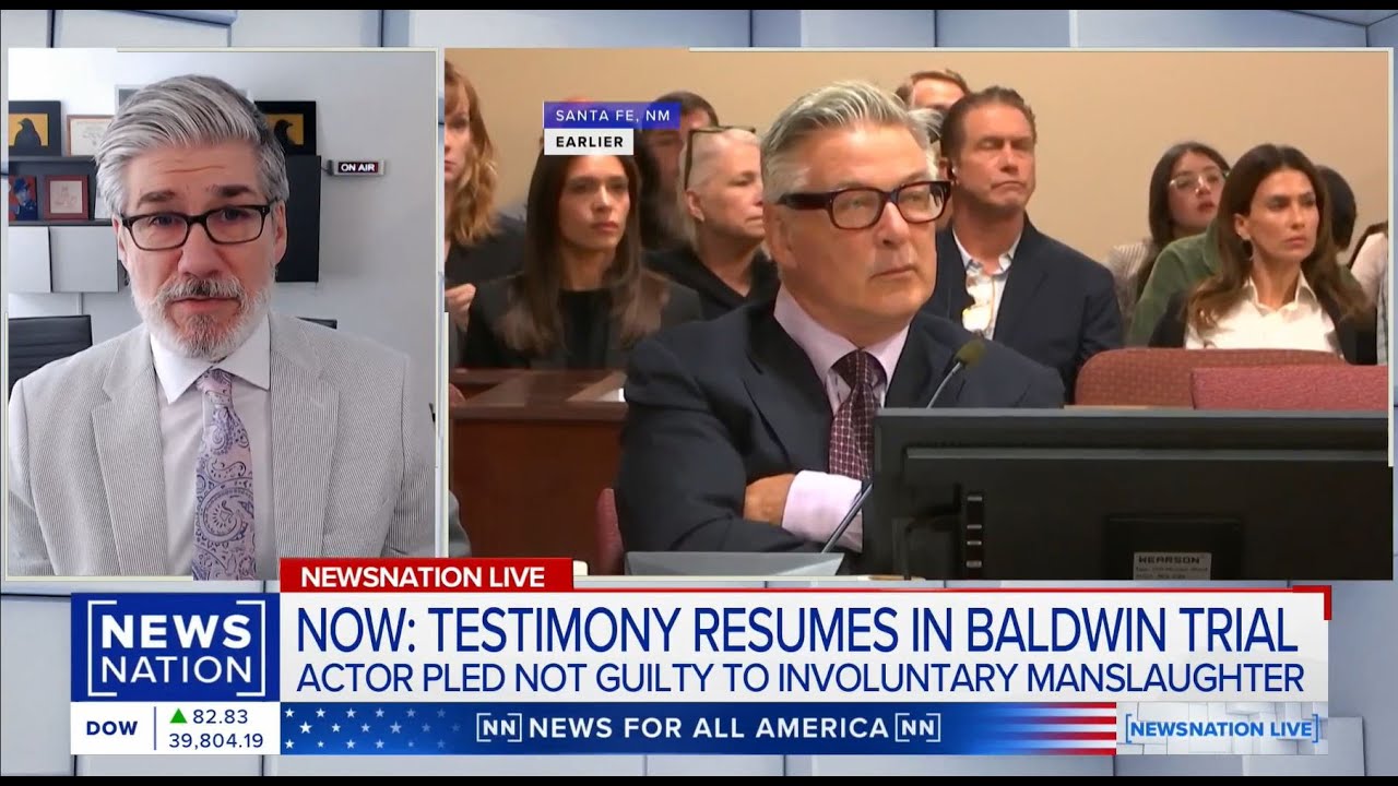 Rich Schoenstein discusses the Alec Baldwin trial for NewsNation - YouTube