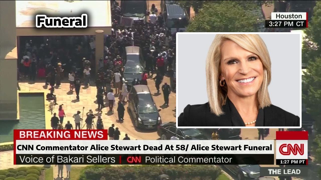 RIP - FUNERAL : CNN Commentator Alice Stewart Dead At 58/ Alice Stewart ...