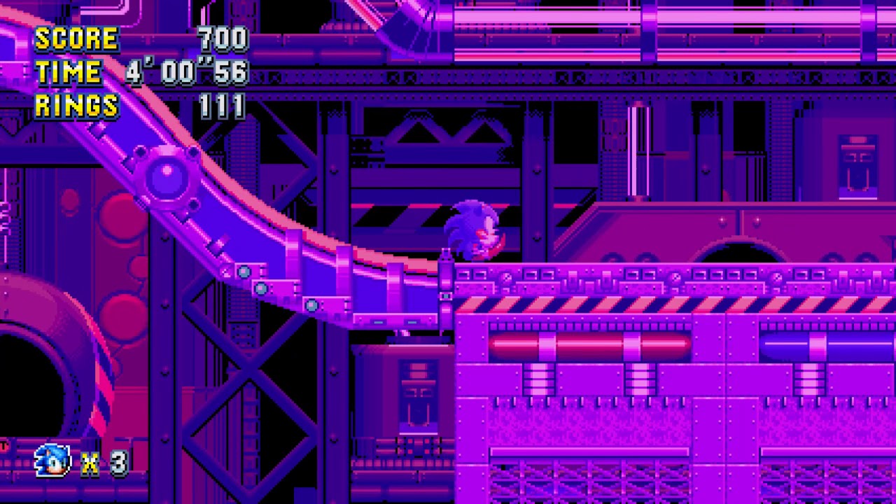 Sonic Mania - Chemical Plant Nightmare Fuel 2 - Act 2's Underwater ...
