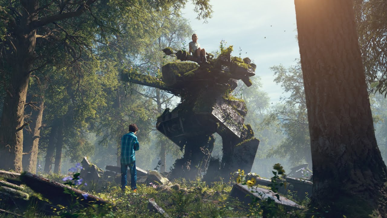 Robot in the Forest - YouTube