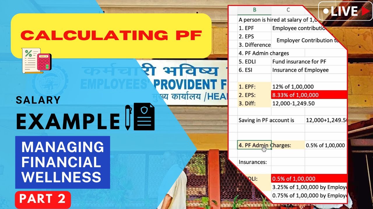 Mastering PF Calculations: Live Example with Excel | Complete Guide ...