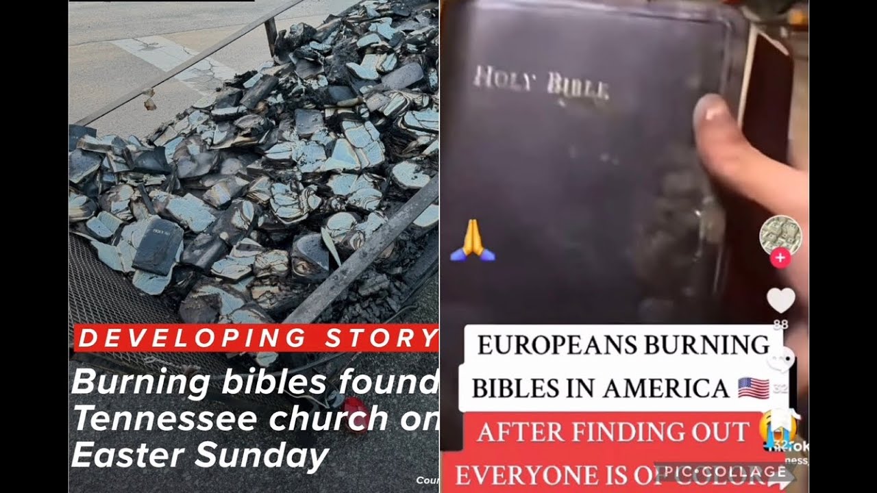 Europeans👱🏻‍♂️ Burning Bibles in America after Finding out Everyone in ...