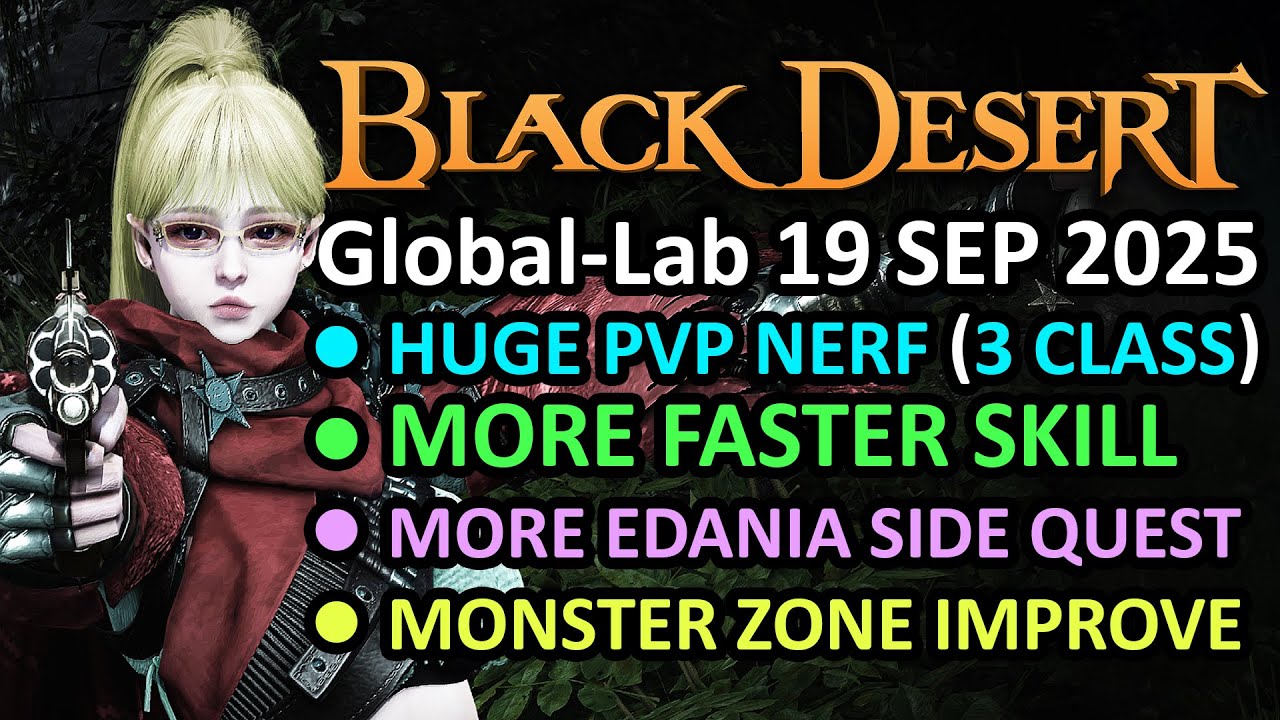 HUGE PVP NERF (3 CLASS), MORE FASTER SKILL, CLASS BALANCING (BDO Global ...