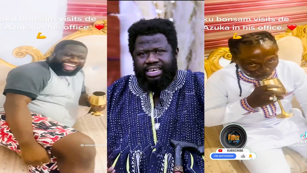 What is going on here! Prophet Azuka invited Nana Kwaku Bonsam to his ...