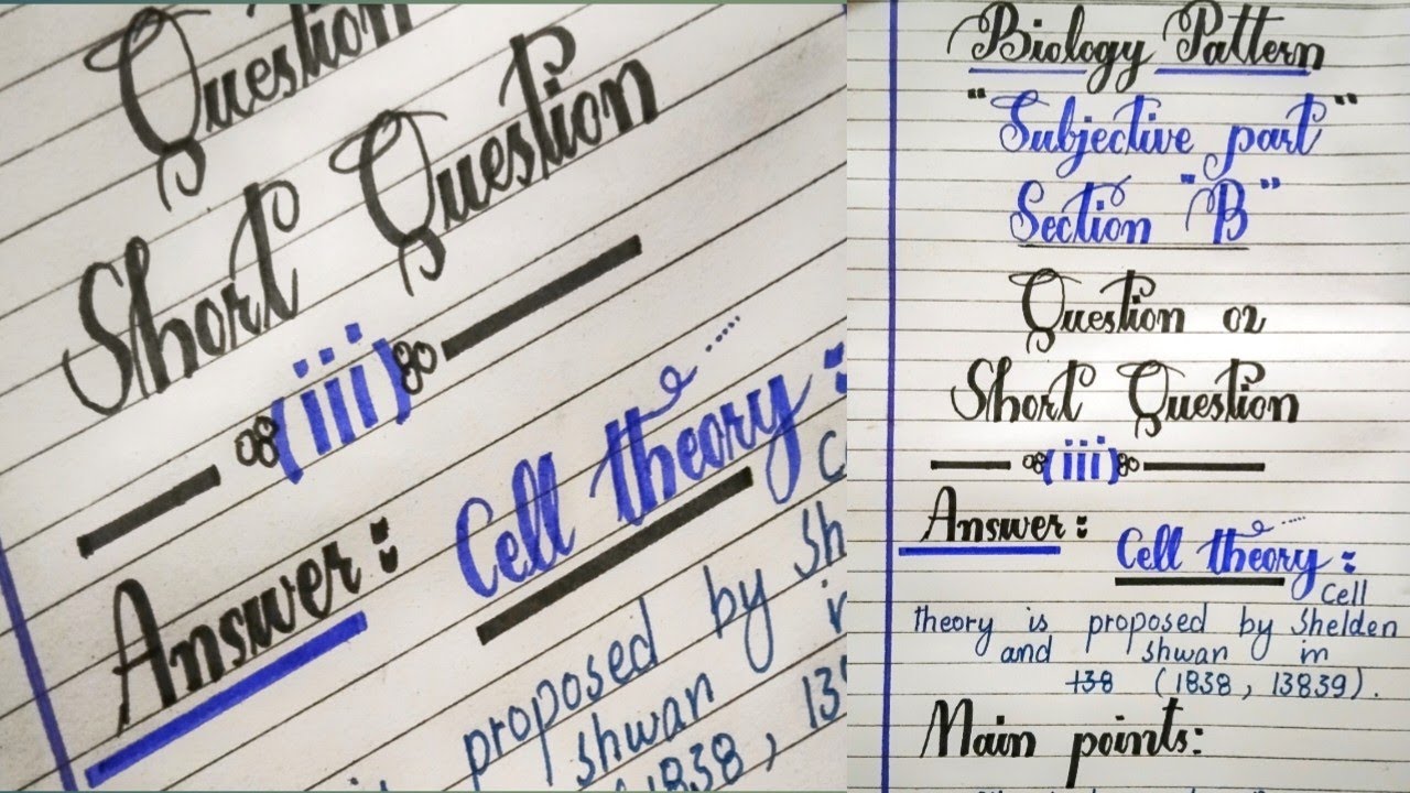 Biology Paper Presentation In Board Exam || Board Exam Paper Pattern ...