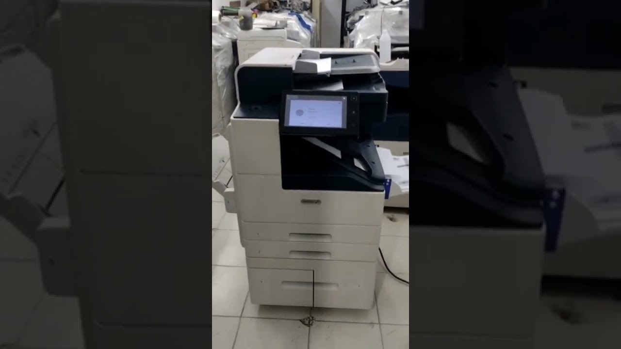 Xerox b8055 - YouTube