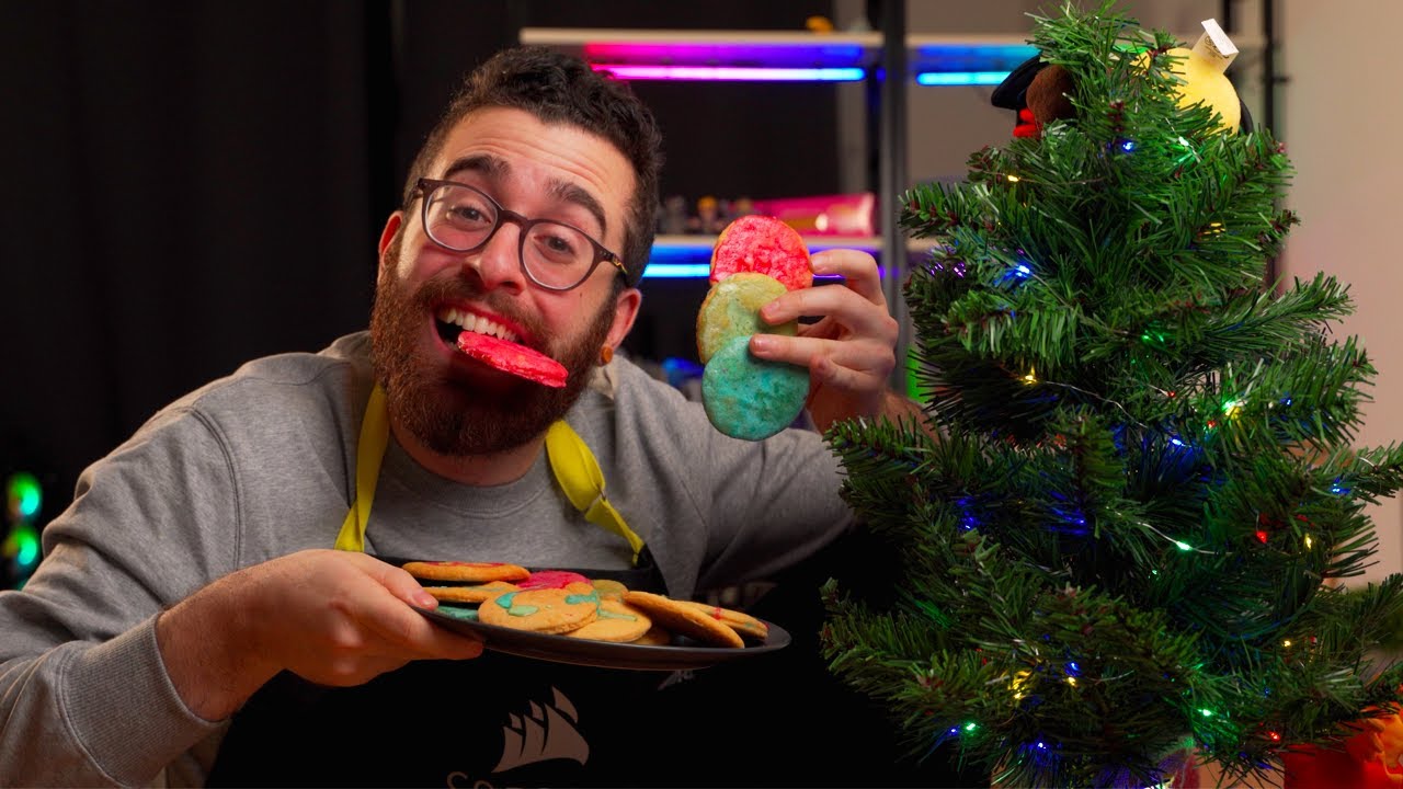 FACCIAMO (CIRCA) DEI BISCOTTI DA GAMING RGB! [SPECIALE NATALE] - YouTube