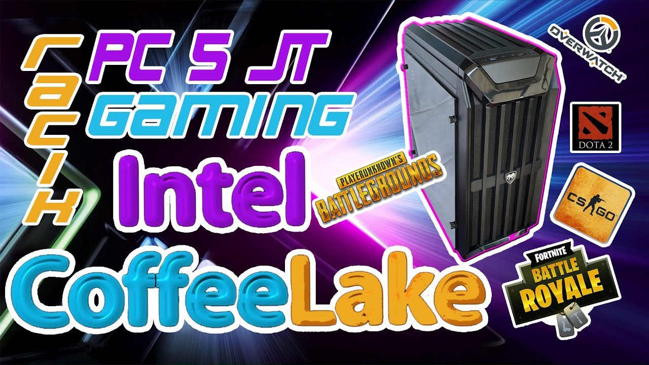 Rakit PC 5jt INTEL CoffeLake - PUBG LANJAAAAY - YouTube